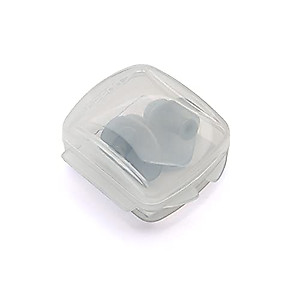 Speedo Unisex Adult Ergo Swimming Earplug Swimming Earplug, Grey, One Size