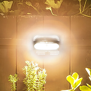 Solar Wall Light, Solar-Powered Motion Security Light, 25w,Provides Security for Your Garage, Driveway, Garden, and The Whole Property,SOLTECH