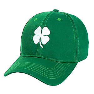 Men-Women-Ireland-St-Patrick's-Baseball-Day-Cap - Irish-Shamrock-Adjustable-Green-Day-Lucky-Hat-St-Patrick-Decor