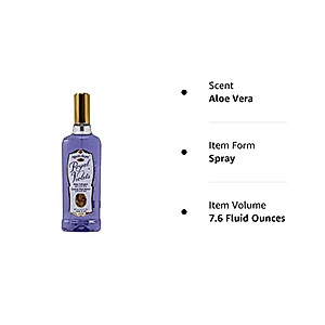 Royal Violets Baby Cologne with Aloe Vera for Baby Sensitive Skin, Relaxing Aroma, 7.6 Fl Oz, bottle