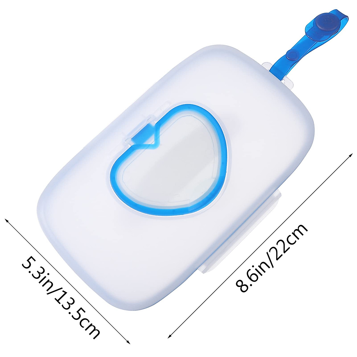 Baby Wipes Dispenser Case Travel Tissue Dispenser Portable Baby Wipe Dispenser Refillable Baby Wipe Diaper Wipe Case for Travel Home Office Pouch Cars Diaper Wipe Holders