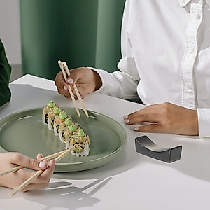 YARNOW 2pcs Stainless Steel Chopstick Rest Chopsticks Fork Holder Rest Holder Metal Spoon Stand And Fork Rest Metal Chopstick Rest Table Forks Holders Tableware Coffee 304 Stainless Steel