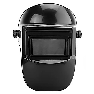 Welding Helmet Solar Auto Darkening Flat Flip Welding Half Helmet Grinding Welder Shield UV Infrared Protection for ARC MMA MAG TIG Plasma Cutting.
