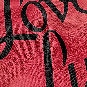 LOGOVISION I Love Lucy Blanket, 50"x60" 3D Logo Woven Tapestry Cotton Blend Fringed Throw
