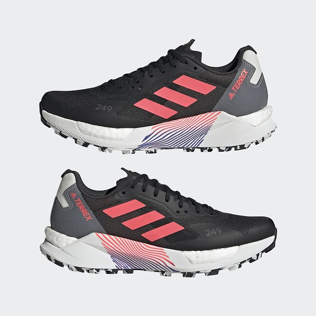 adidas Terrex Agravic Ultra Trail Running Shoes Women's, Black, Size 10