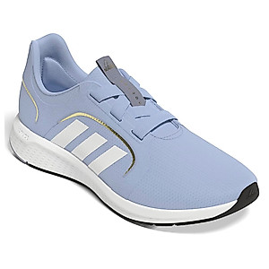 adidas Women's Edge Lux 5 Sneaker, Blue Dawn/White/Silver Violet, 9