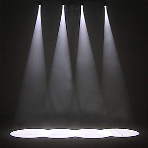 U`King Disco Ball Pin Spot Light with White LED Stage Lighting Beam Spotlight Lights for Mirror Ball Club Party Bar DJ Events