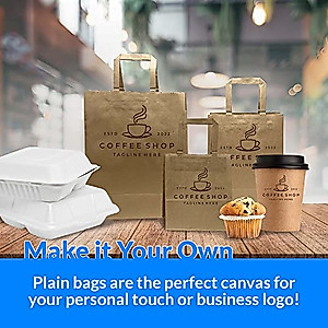 Reli. 90 Pack | Assorted Sizes Kraft Paper Bags w/ Handles | 7x3.15x8" - 8x4.5x10.25" - 10x5x13" | 30 Bags Each Size | Paper Bags Combo Pack | Retail Bags/Shopping Bags, Gift Bags