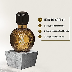 HERBAL MART COBRA Body Perfume For Men | Unisex Perfume with Aromale Essense Long Lasting Fragrance | EAU DE PERFUM 60 Ml (pack Of 3)