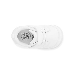 Stride Rite 360 Boys Taye 2.0 First Walker Shoe, White, 3 Infant