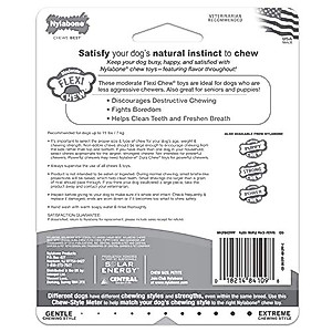 Nylabone FlexiChew Dog Dental Pack Flexi & Dental Bacon X-Small/Petite (3 Count)