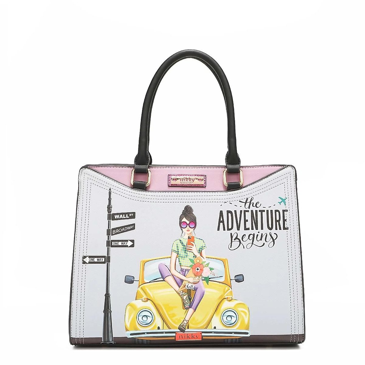 FUN BEGINS 3 PIECE SET (HANDBAG, CROSSBODY, WALLET)