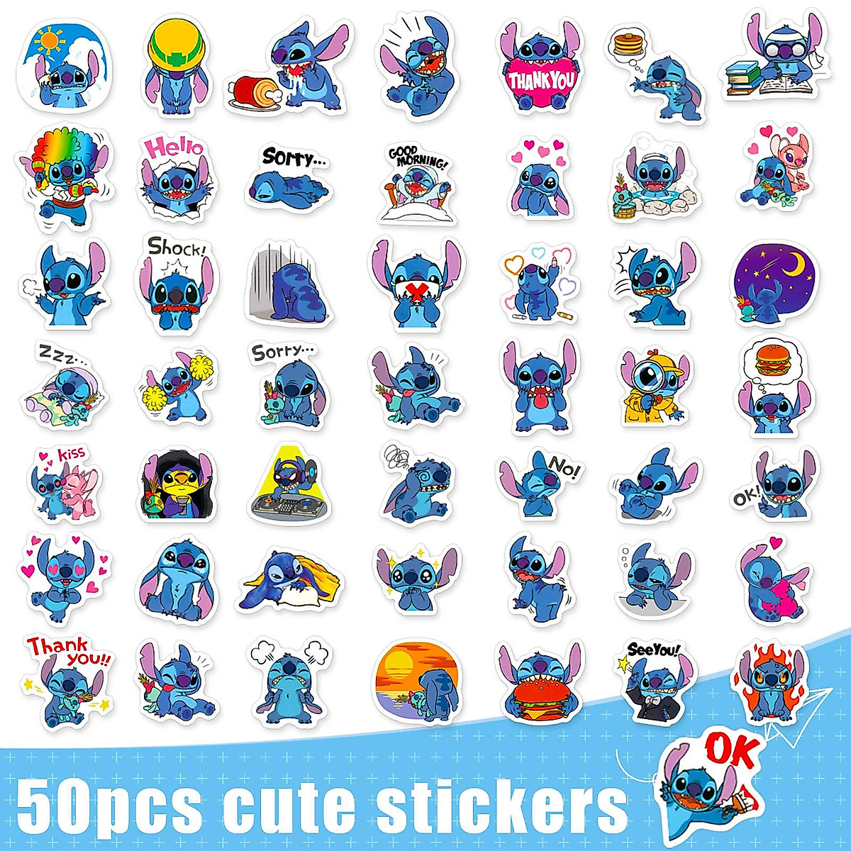 14oz Kids Insulated Water Bottle with 50pcs Anime Stickers, Stainless Steel Thermos Water Bottle for School Boys Girls