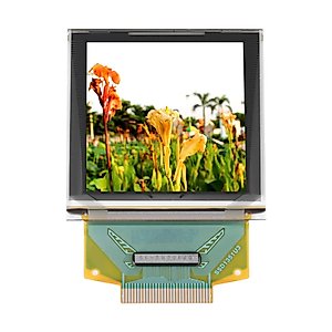 Tyenaza 1.5inch OLED Display Module, OLED Color Display Graphic Module SSD1351 Serial Peripheral Interface for MP3, Function Cellphone