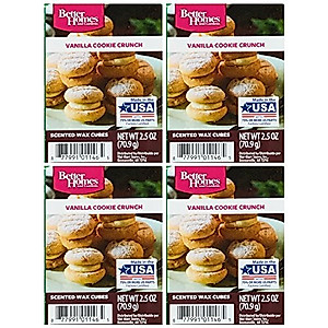 Better Homes and Gardens Vanilla Cookie Crunch Wax Cubes - 4-Pack