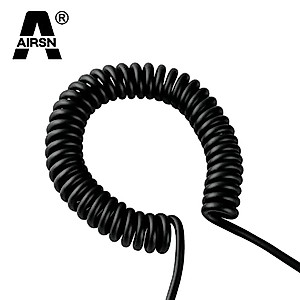 AIRSN Shoulder Mic Speaker Compatible with Motorola XPR 6550 XPR 7550 XPR 7550e APX 6000 Walkie Talkie【with 3.5mm Audio Jack, Heavy Duty】 Handheld Microphone Reinforced Cable