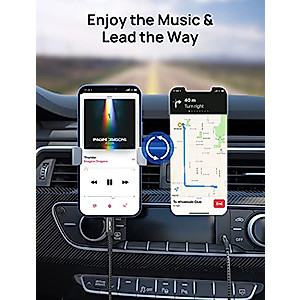 JSAUX Aux Cord for iPhone 3.3FT, 3.5mm Aux Cable for Car Compatible with iPhone 14 13 12 11 XS XR X 8 7 6 iPad iPod for Car Home Stereo, Speaker, Support All iOS Version-Black