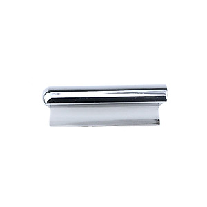 Coshar Electric Guitar Slider Guitar Steel Bar Slide Tone Bar for Dobro, Lap Steel Guitar, Hawaiian Guitar, Electric Guitar Accessories (1pc, Silver)