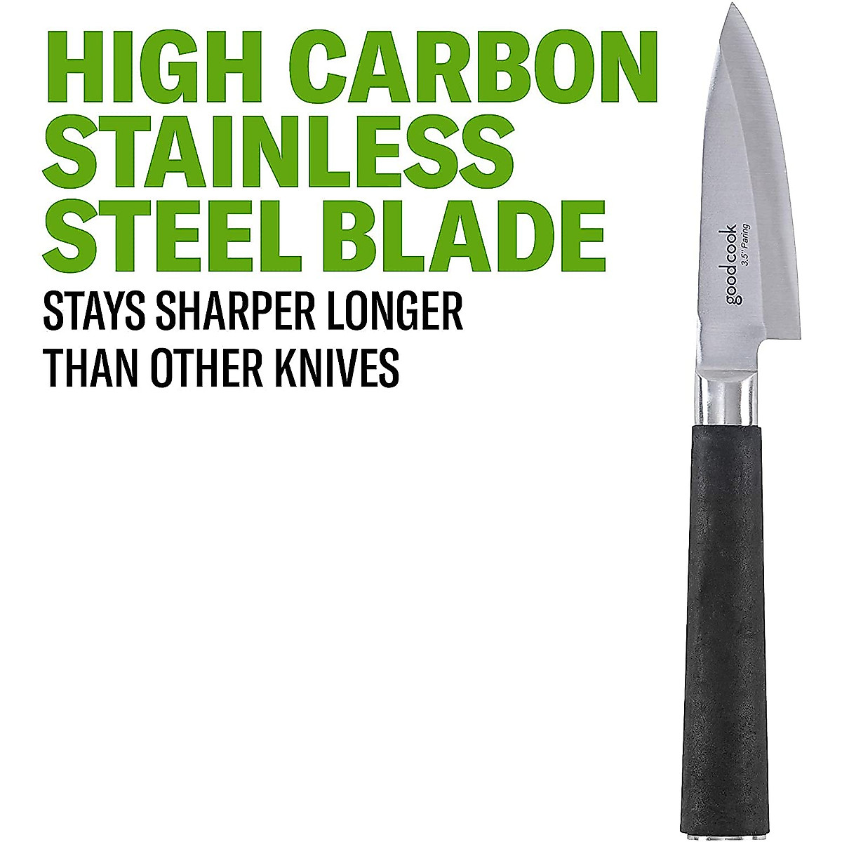 Good Cook Touch Paring Knife, 1-Pack