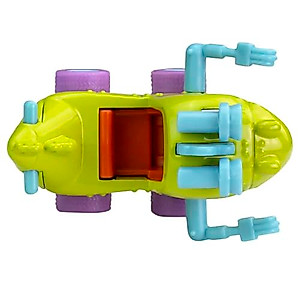 Hot Wheels Retro Entertainment Collection of 1:64 Scale Rugrats Reptar Car from Blockbuster Movies, TV, & Video Games, Iconic Replicas for Play or Display, Gift for Collectors