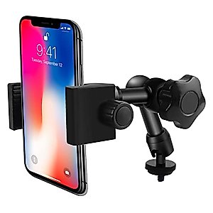 KINIDAS Cell Phone Holder for Ford Bronco Accessories 2021 2022 (Bumpy Roads Friendly) Mounted on The Dashboard Compatible with All iPhone & Android Cell Phones(7" Short Arm)