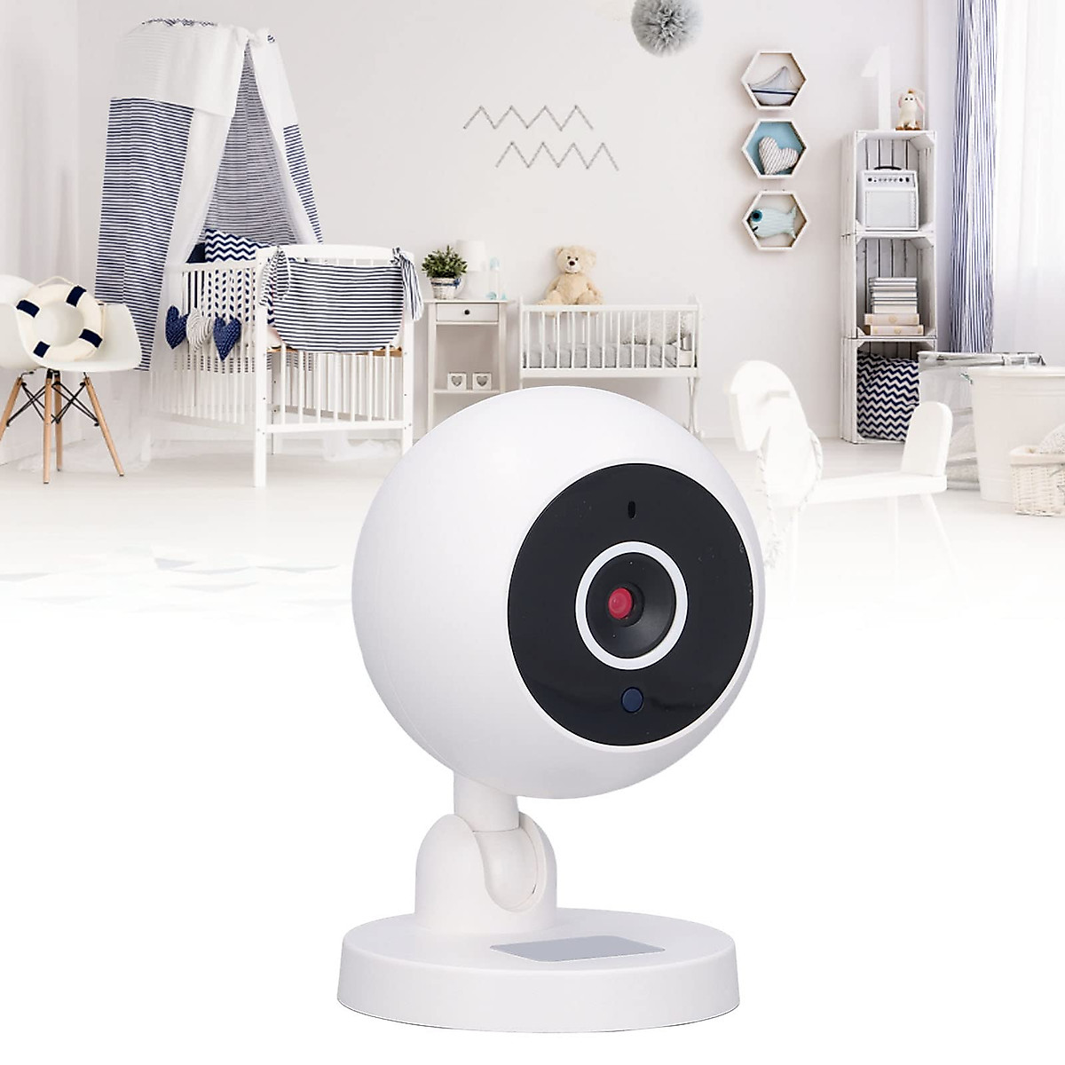 Zyyini Security Camera, 1080P Indoor Smart Security Camera for Baby and Pet Monitor with Motion Detection, IR Night Vision, 2 Way Audio, Remote Viewing