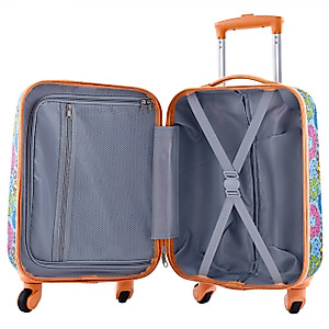 Travelers Club 5 Piece Kids' Luggage Set, Donut