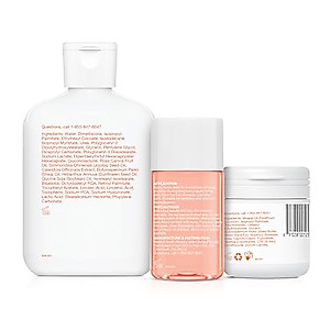 Bio-Oil Skincare Set, Trial Kit for Scars, Stretchmarks, and Dry Skin, 3 Pc Travel Size Kit Includes Skin Care Oil, Dry Skin Gel, and Body Lotion, use for Scars, Pregnancy Stretch Marks, and Dry Skin