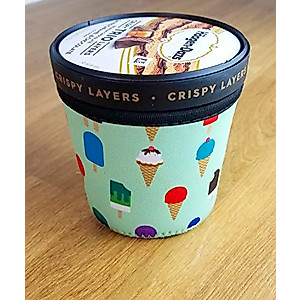 Fizdro Ice Cream Pint Holder - Ice Cream (2 Pack)