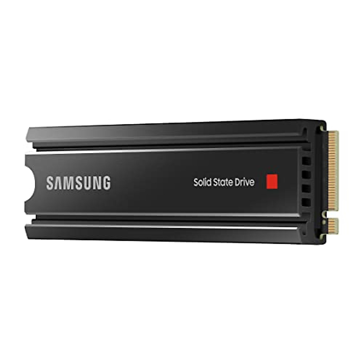 SAMSUNG 980 PRO SSD with Heatsink 2TB PCIe Gen 4 NVMe M.2 Internal Solid State Hard Drive, Heat Control, Max Speed, PS5 Compatible, MZ-V8P1T0CW