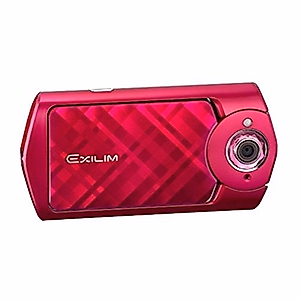 Casio 11.1 MP Exilim High Speed EX-TR50 EX-TR500 Self-portrait Beauty/selfie Digital Camera (Red) - International Version (No Warranty)