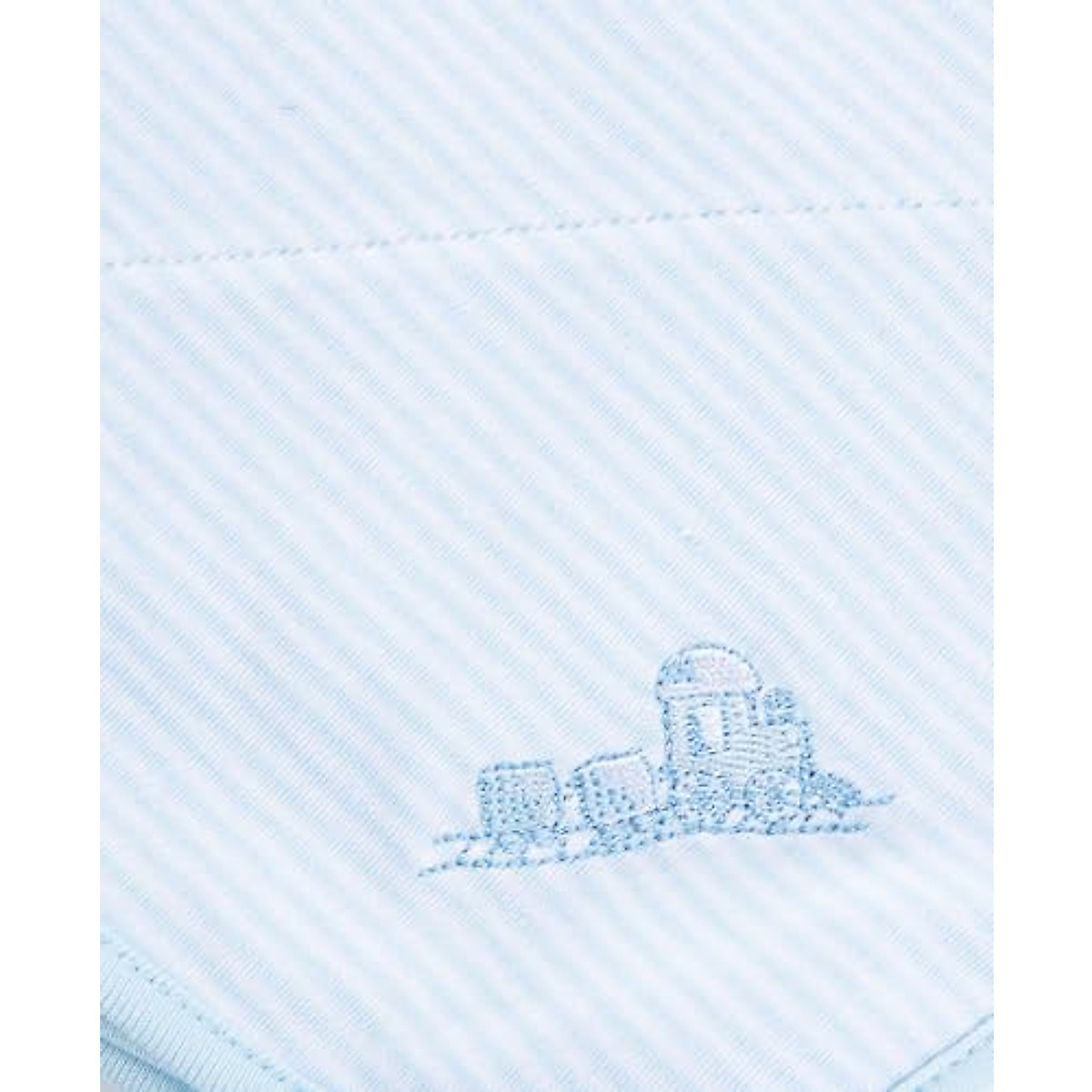 Little Me Blankets for Baby Boys' Thank Heaven for Little Boys' Swaddling Receiving Blanket