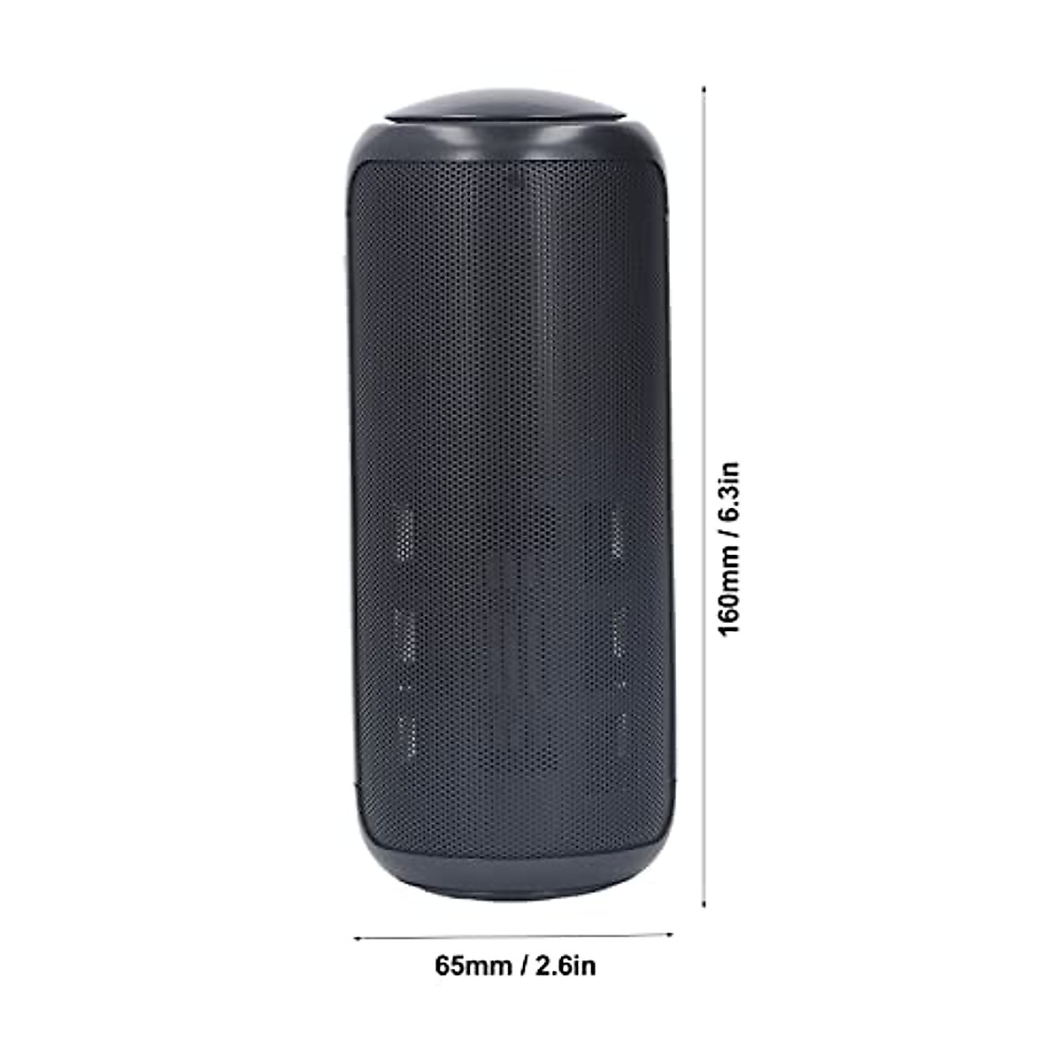 Car Air Purifier, 2 Gears Air Purifiers Deep Purification for Office (Black)