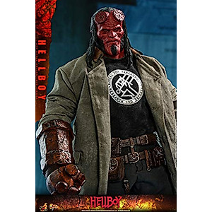 Hot Toys Hellboy 1/6 Sixth Scale Movie Masterpiece Series MMS527 - Hell Boy (2021) Collectible Action Figure