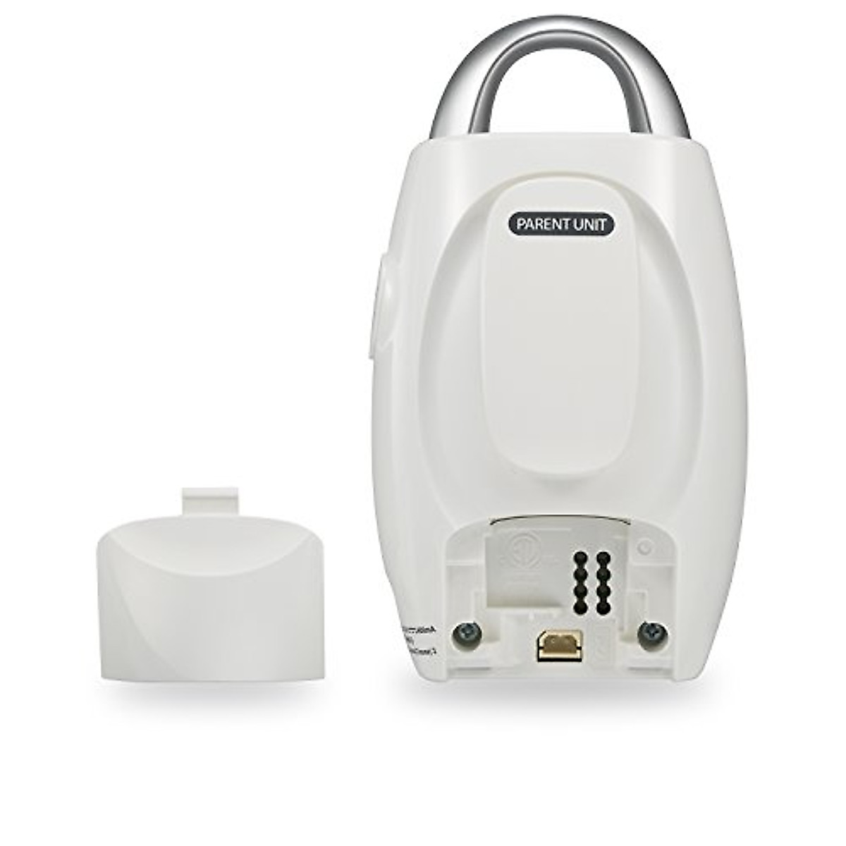 VTech DM221-2 Audio Baby Monitor with up to 1,000 ft of Range, Vibrating Sound-Alert, Talk Back Intercom, Night Light Loop & Two Parent Units, White