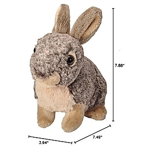 Wild Republic Bunny Plush, Stuffed Animal, Plush Toy, Gifts for Kids, Cuddlekins 8 Inches