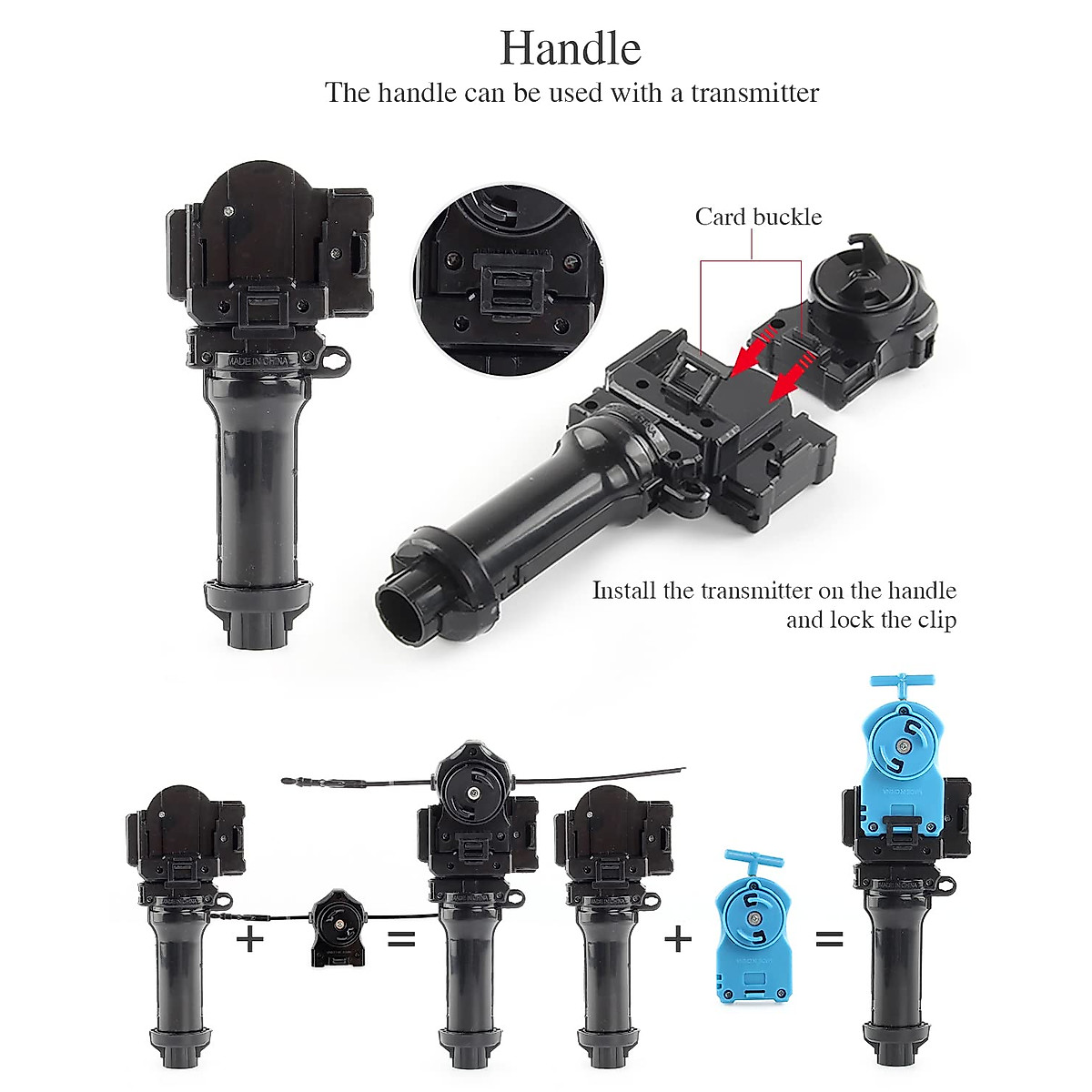 Bey Battling Top Toy Blade Set 12 Spinning Tops 3 Launchers Metal Fusion Gyro Game with Portable Storage Box Gift for Kids Children Boys Ages 6+… 12pcs