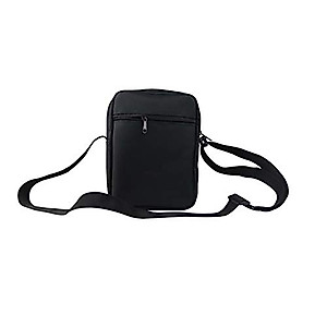 GIFTPUZZ Black Cat Print Crossbody Purses for Women Messenger Shoulder Bags Teen Casual Sling Sports Cross Body Purse Pouch Teens Girls Tote Organizer Storage Small, Solid Black