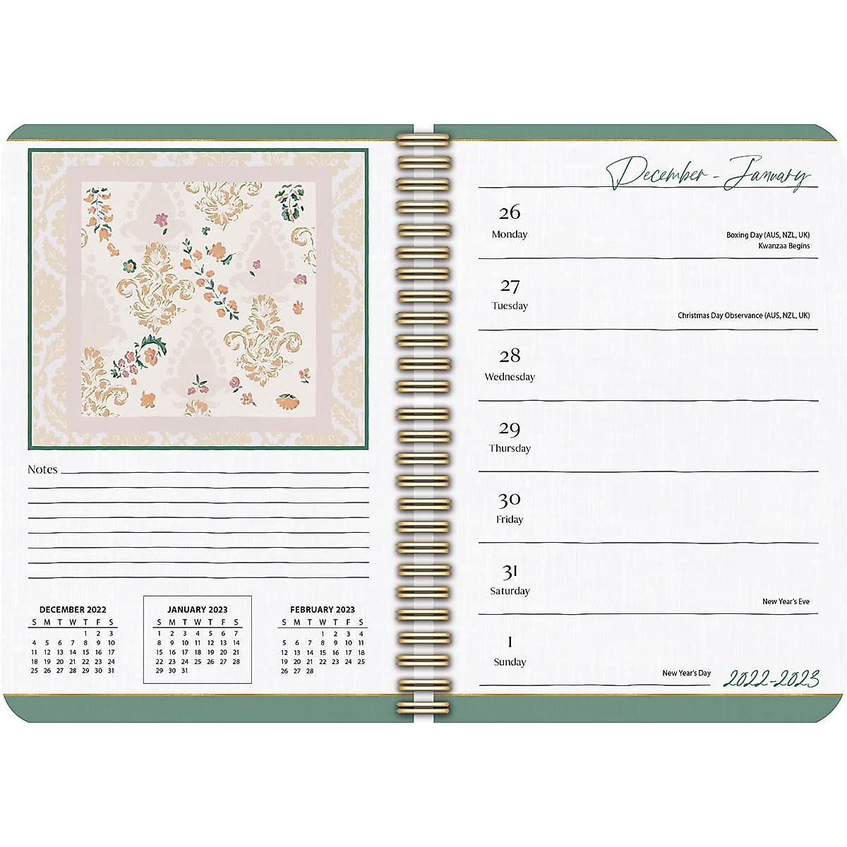 LANG PATINA VIE 2023 SPIRAL ENGAGEMENT PLANNER (23991011111)