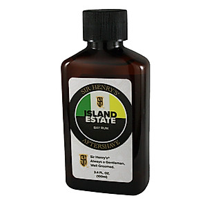 Sir Henry's Island Estate Bay Rum Shave Soap and Aftershave Combo. Smooth & Soothe