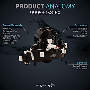 Dolphin Genuine Replacement Part Robotic Pool Cleaner Motor Unit 99953058-EX