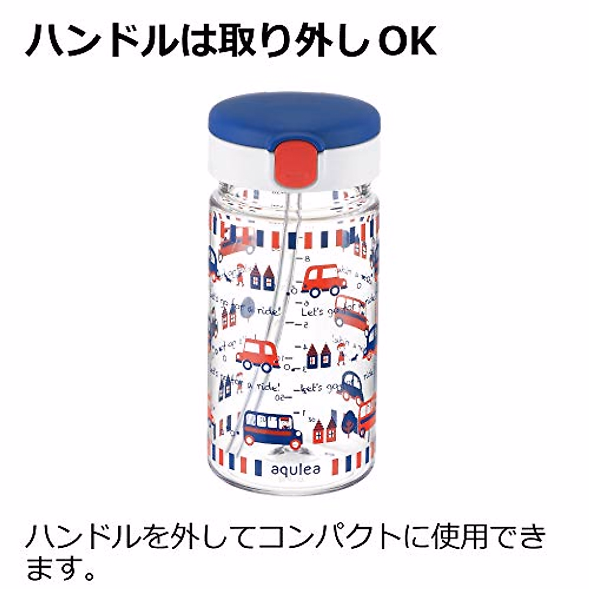 Richell Aqulea Outing Straw Mug 320ml Yellow