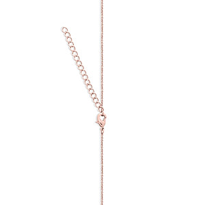 Amazon Essentials 14K Gold Plated Freshwater Pearl Pendant Necklace 16", Rose Gold