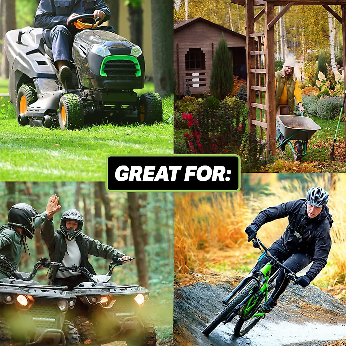 Slime 20233 Tire Repair Plugs Strings, ATV, Mowers, Wheelbarrows, 7-ply, 4 inch, 5 Count