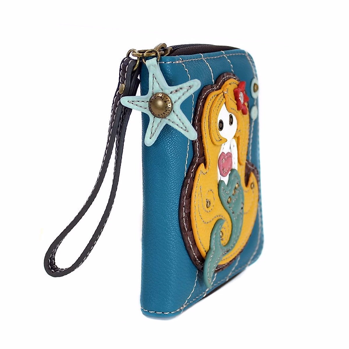 Chala Mermaid Zip-Around Wallet/Wristlet