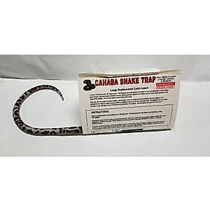 Snake Glue Board 3-Pack Commercial Grade for Large Cahaba Snake Trap, Made in USA