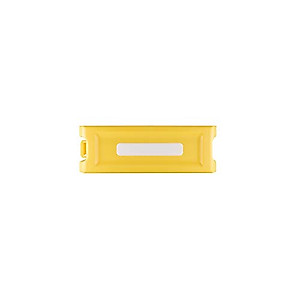Plano Edge Terminal Small Weight Retainer Box, Yellow, Customizable Fishing Terminal Tackle Storage, Includes One Weight Retainer Tackle Tray