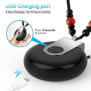 Personal Small Air Purifiers-Portable Air Purifier Necklace,Wearable Air Purifier Necklace,suitable for adults,children and holiday gifts