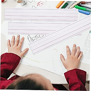 MAGICLULU 50pcs Small Dry Erase Board White Boards Homeschool Supplies White Boards for Magnetic Whiteboard Erasable White Boards Supplies Sentence Learning Strips Note A6