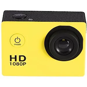 allesoky Waterproof Camera Kit - Full 1080P Sport Camcorder with Rechargeable Battery Mounting Accessories Included - Ideal for Outdoor Adventures